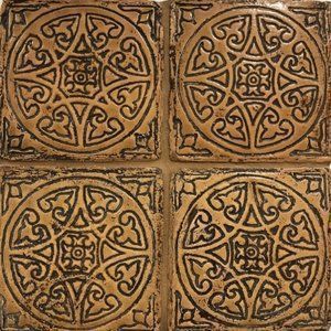 Tooled & Embossed Terracotta | Ken Mason Tile | Los Angeles