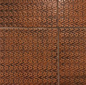 Tooled & Embossed Terracotta | Ken Mason Tile | Los Angeles
